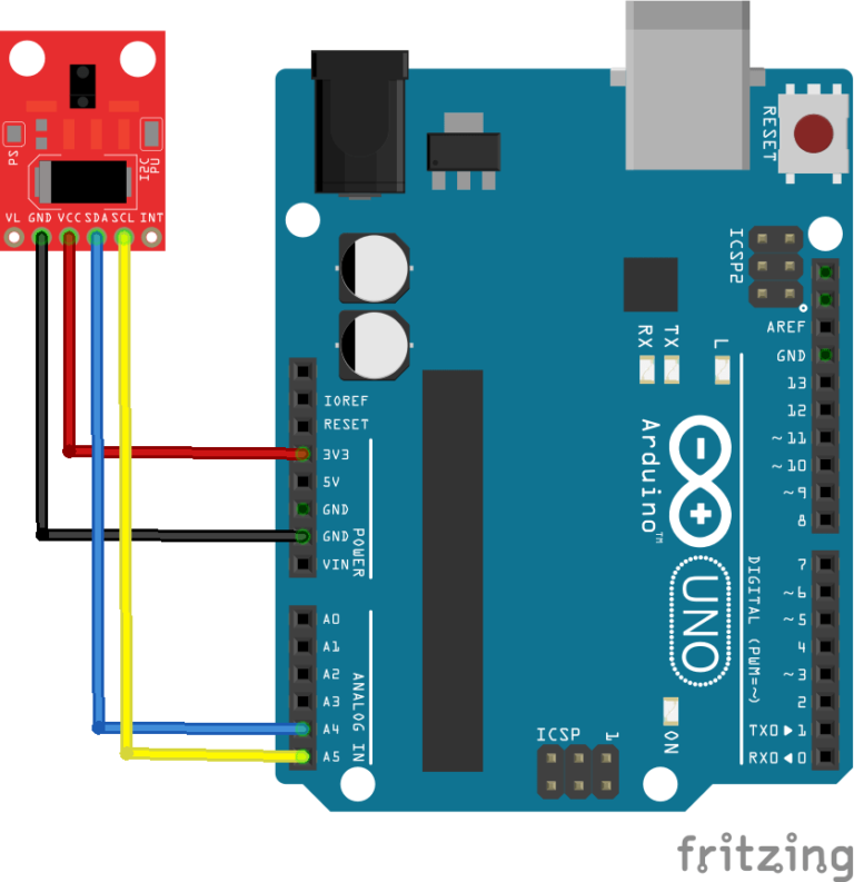 Arduino And Apds 9930 Sensor Connection Example Get Micros