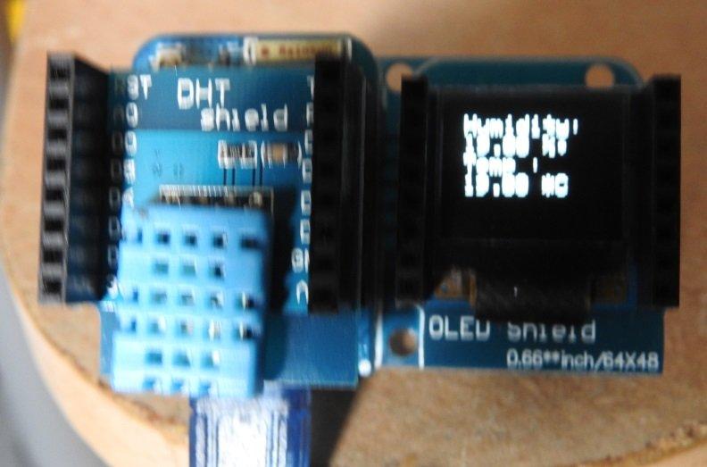 Esp8266 Project Dht11 Readings On An Oled Get Micros