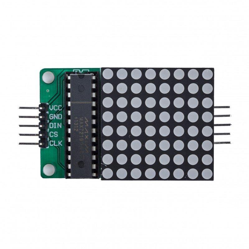 Arduino 8x8 Matrix Module And Javascript